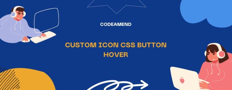 How to Create Icon Buttons in Html using CSS